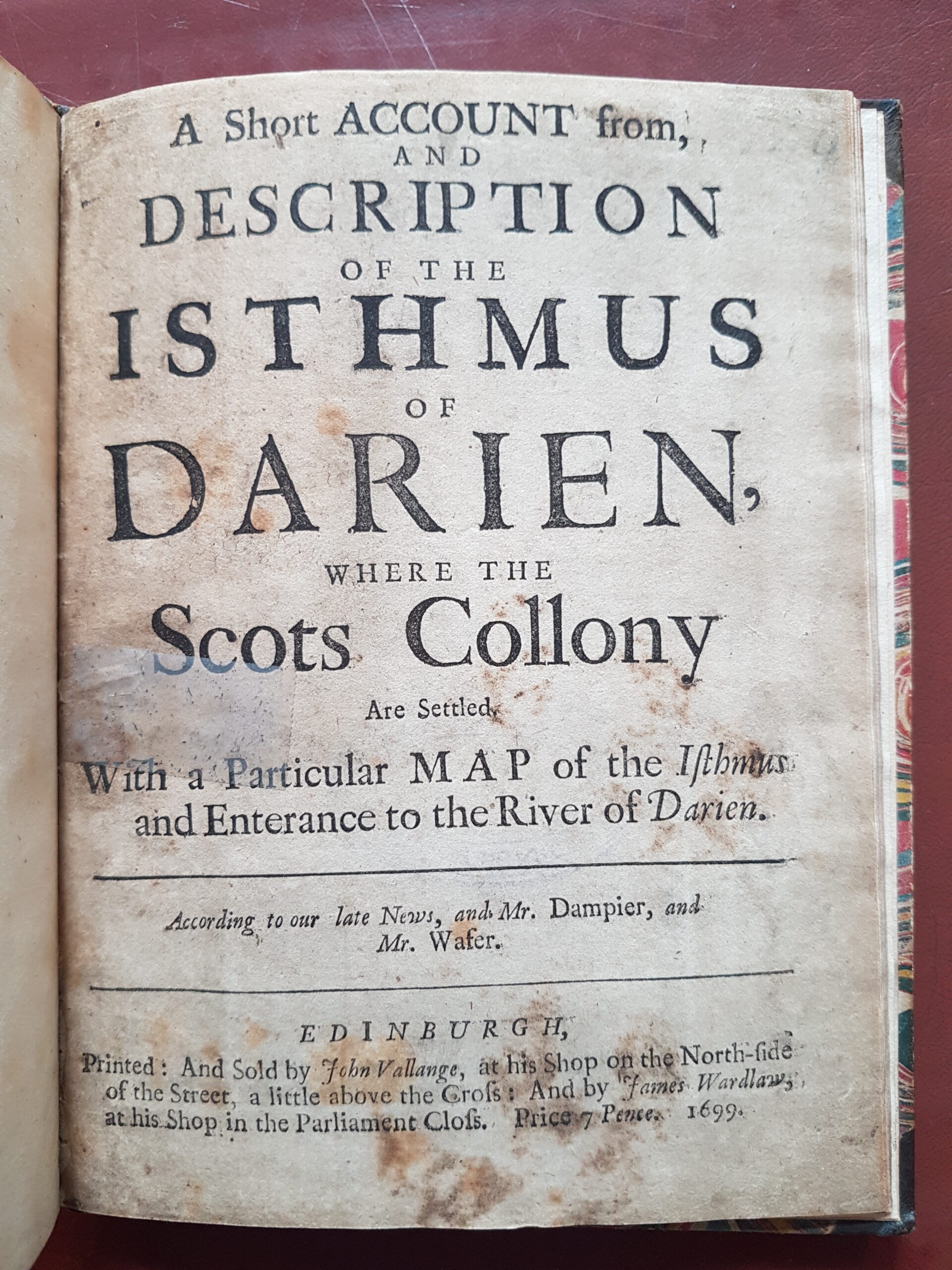 Room 6: The Darien Scheme – The WS Society Heritage Portal