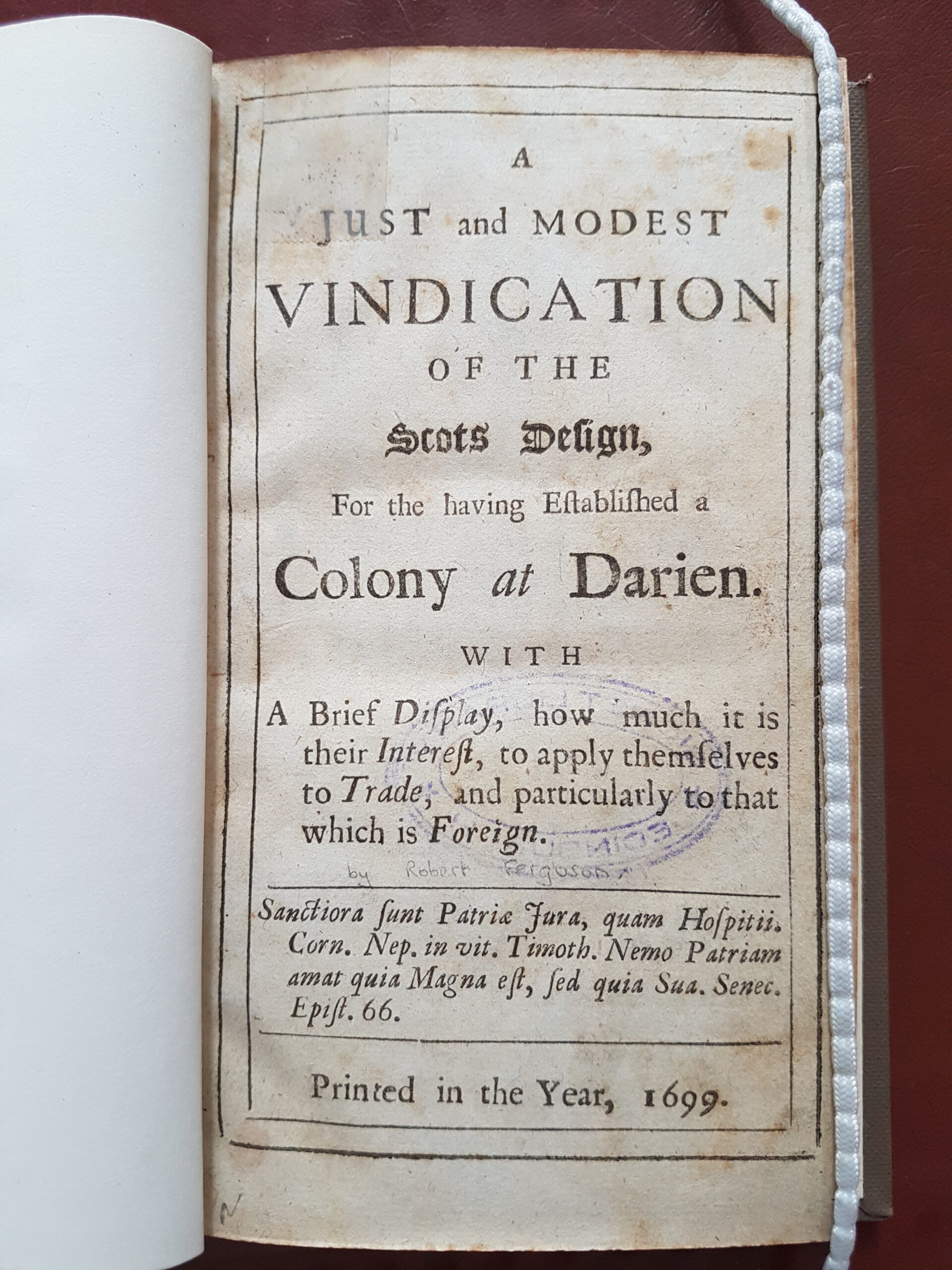 Room 6: The Darien Scheme – The WS Society Heritage Portal