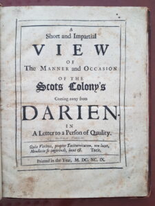 Room 6: The Darien Scheme – The WS Society Heritage Portal